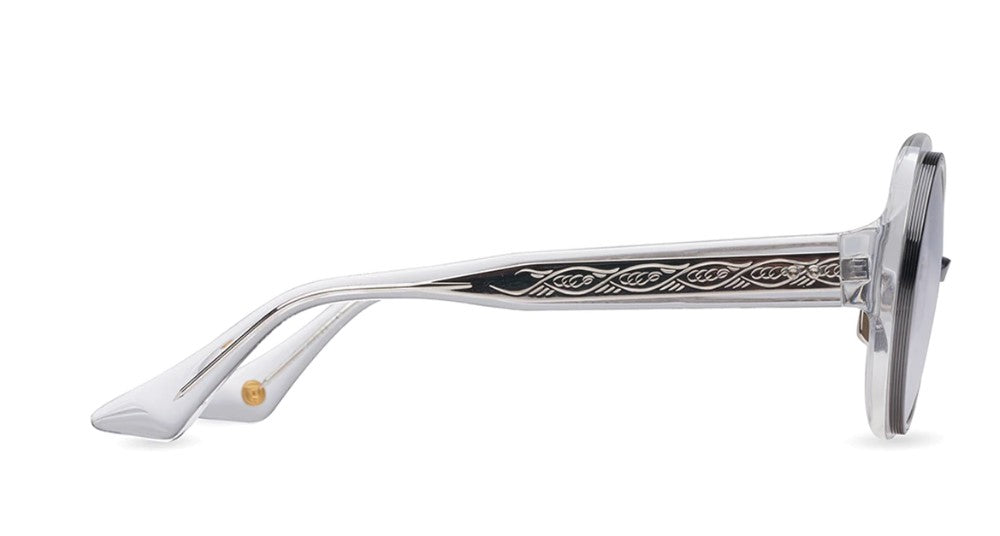 Get Dita Micro Round Sunglasses With Titanium Details - Optiqool