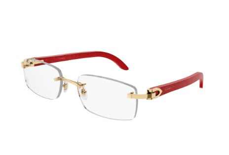 Cartier Eyewear Wood CT0052O – Optiqool